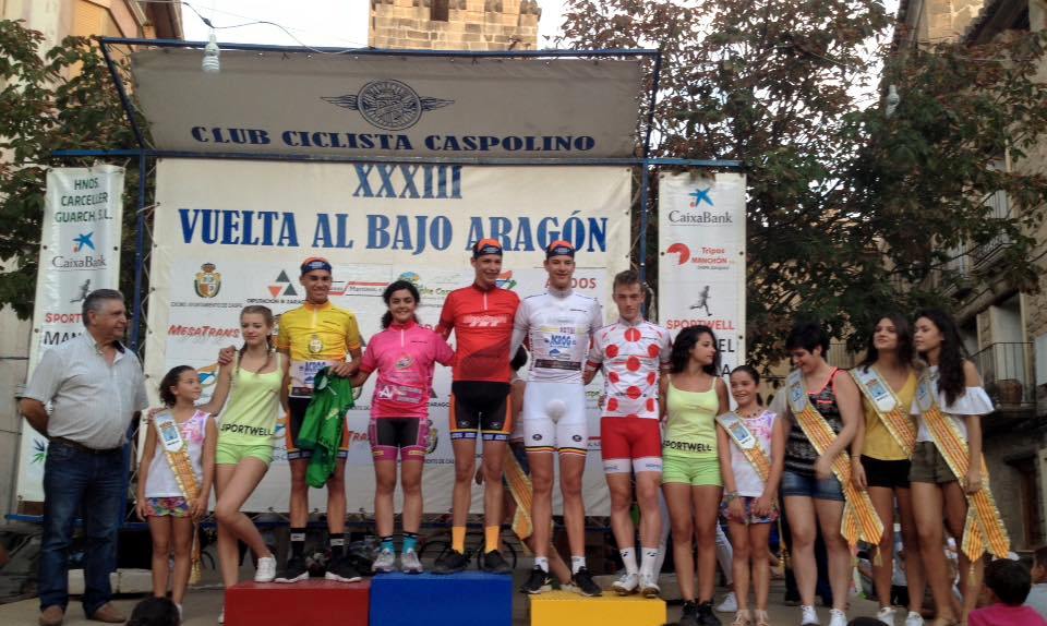 1ª Vuelta Bajo Aragón: Davide Bomboi se impone en la CRI - Ciclo21