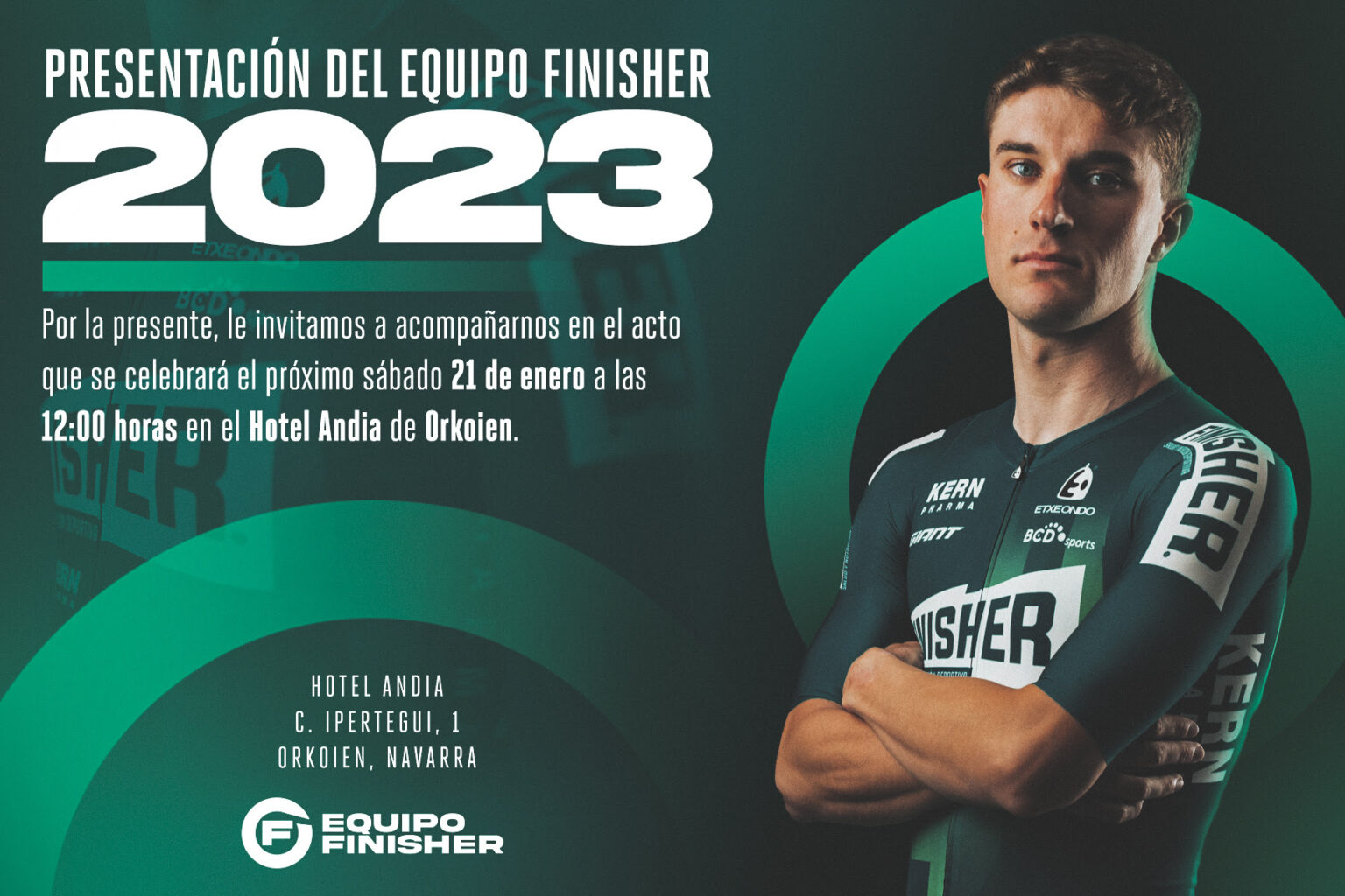 El Equipo Finisher celebra su presentación oficial - Ciclo21