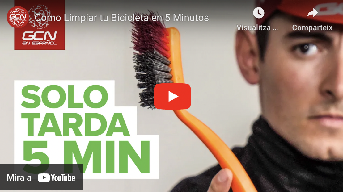 Cómo limpiar tu bicicleta en 5 minutos - Ciclo21